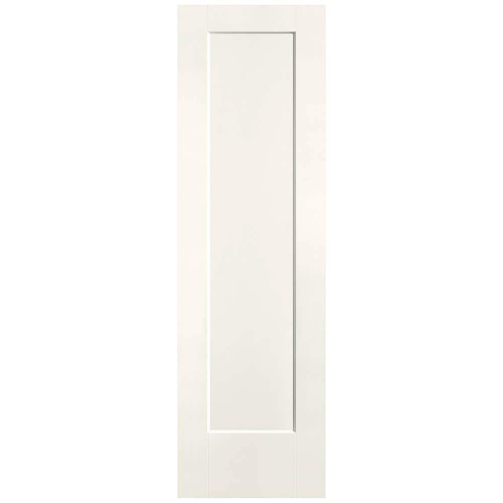 Masonite 24 in. x 80 in. 1-Panel Lincoln Park Single Bore Hollow Core ...