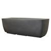 RTS Home Accents 30 in. x 10 in. Indoor/Outdoor Graphite Polyethylene ...