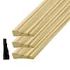 Alexandria Moulding WM 356 11/16 in. x 2-1/4 in. x 84 in. Pine Pre ...