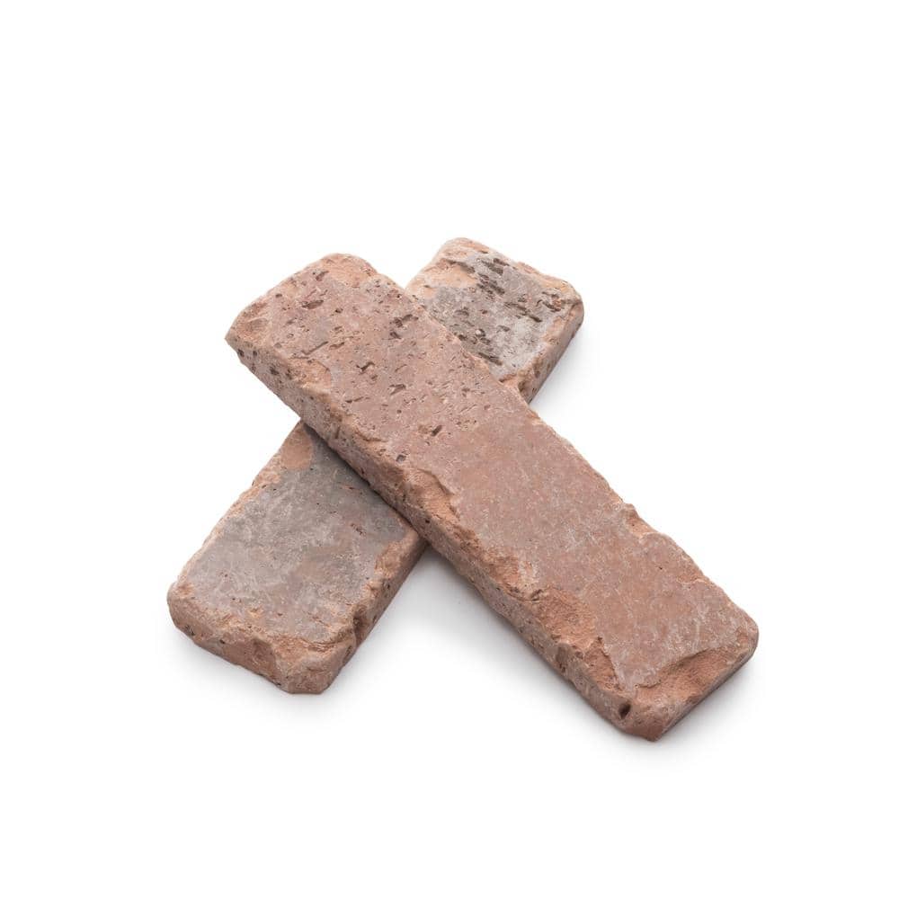 Old Mill Brick 7 .625 in. x 2.25 in. x 0.5 in. Bridgewater Thin Brick ...