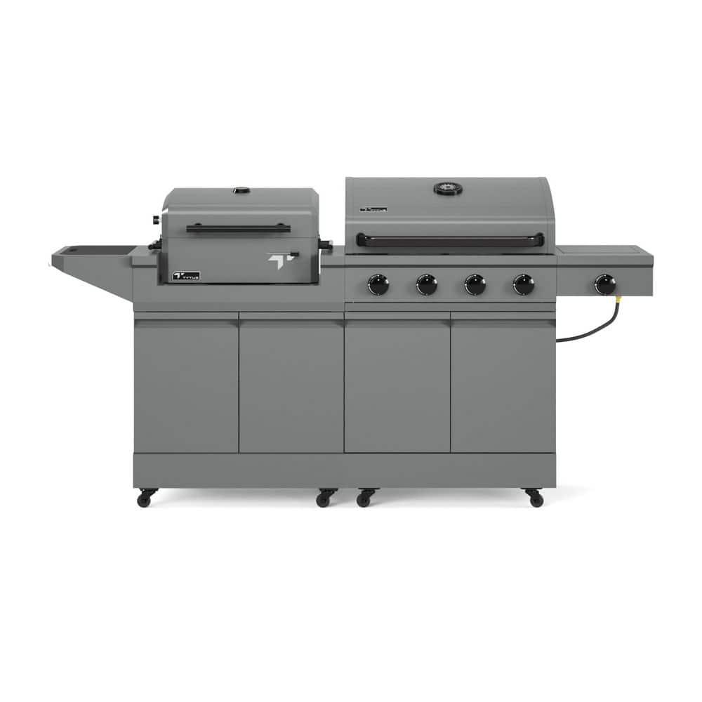 Reviews for TYTUS TYTUS Modular Duo with 4-Burner Gas Grill and ...