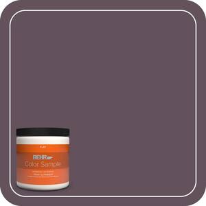 BEHR PREMIUM PLUS 8 oz. #S100-7 Medieval Wine Semi-Gloss Interior ...