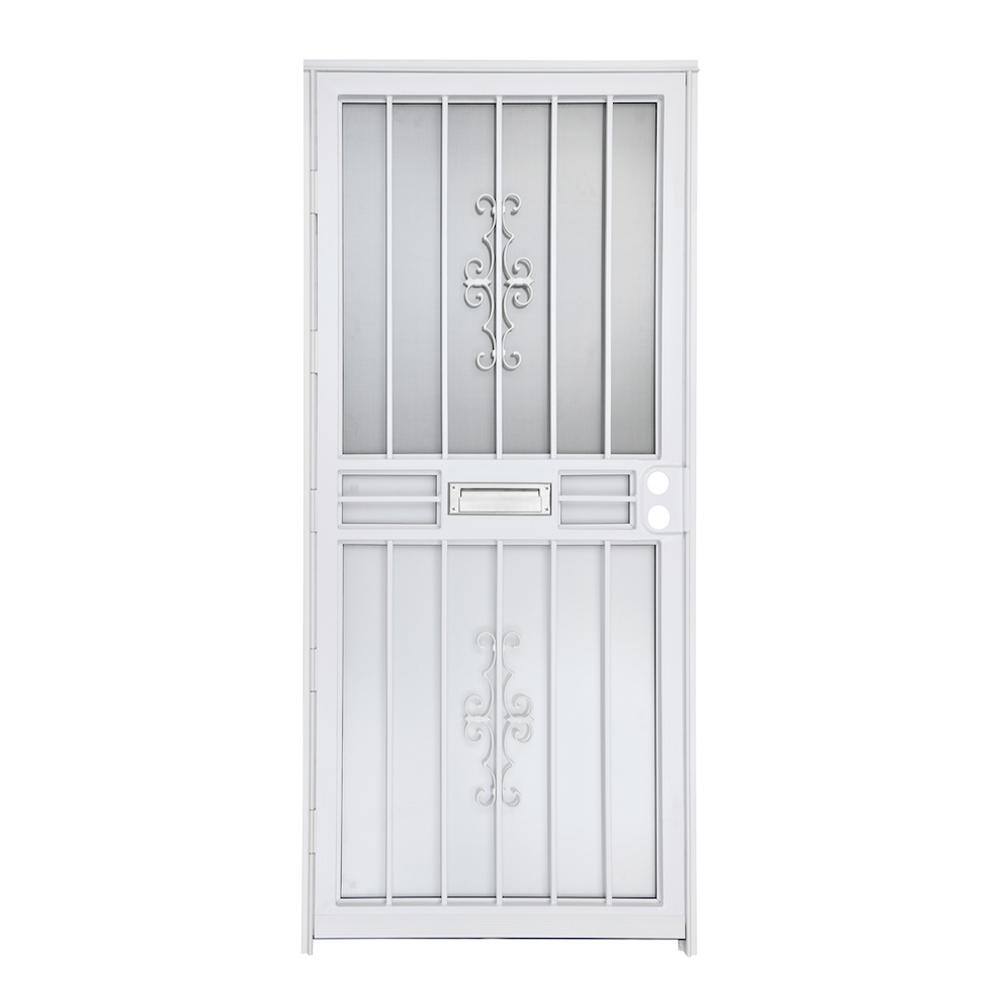 Door Latch Shield MAG Security Chain Guard Door Lock – White, Easy To ...