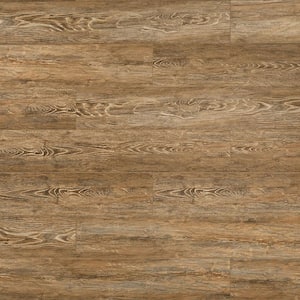 Lifeproof Ledge Point Pecan 22 MIL x 9 in. W x 59.8 in. L Click Lock ...