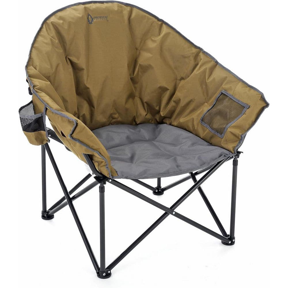 ARROWHEAD OUTDOOR KKS0336U Wrangler Brown Oversized Camping Chair ...