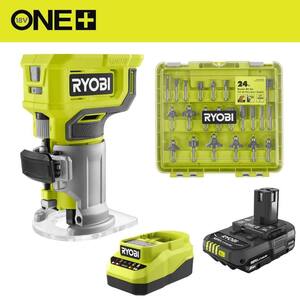 Reviews for RYOBI ONE+ 18V Cordless Compact Fixed Base Router with FREE ...