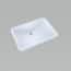 TOTO 19 in. Undermount Bathroom Sink with CeFiONtect in Cotton White ...