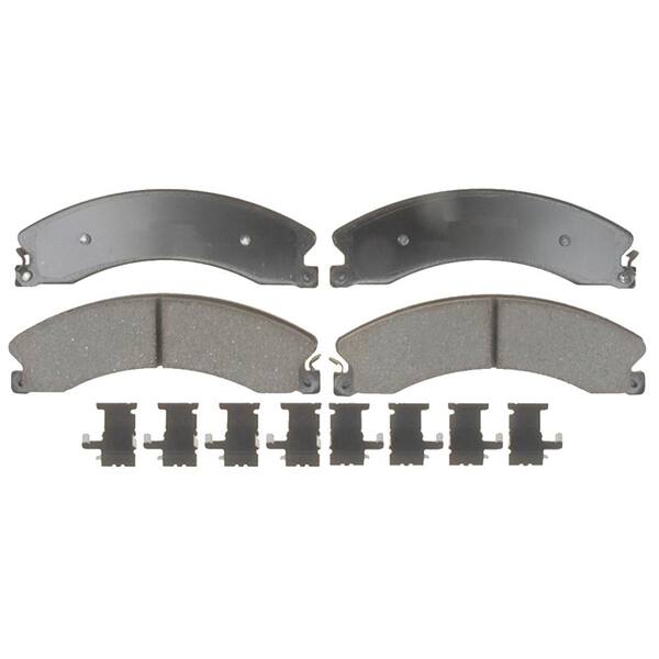 ACDelco Ceramic Disc Brake Pad - Rear 17D1411CH - The Home Depot