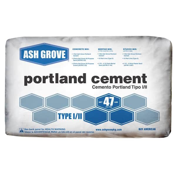 Ash Grove 47 lb. Portland Cement Concrete Mix 100.47.AG - The Home Depot