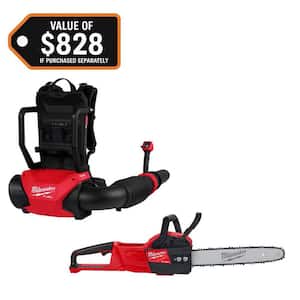 Milwaukee M18 FUEL 18V Brushless Cordless Dual Battery Backpack Blower ...
