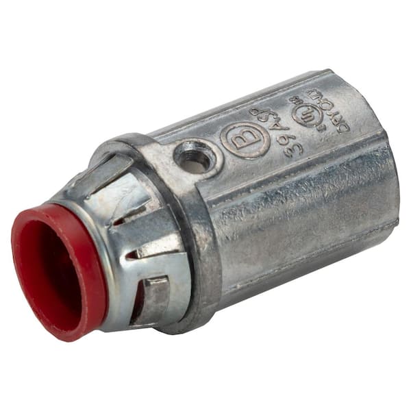 BRIDGEPORT 1/2 in. E-Z LOCK Snap-in AC/MC/MCI-A Insulated Cable ...
