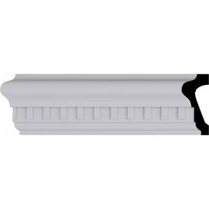 Ekena Millwork SAMPLE - 1-1/4 in. x 12 in. x 4 in. Urethane Dublin ...