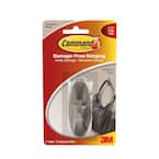 Command Medium Slate Terrace Hook (6-Piece per Pack) 17086SES