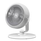 Sharper Image Refresh 06 9 in. 3 fan speeds Table Fan in White with ...