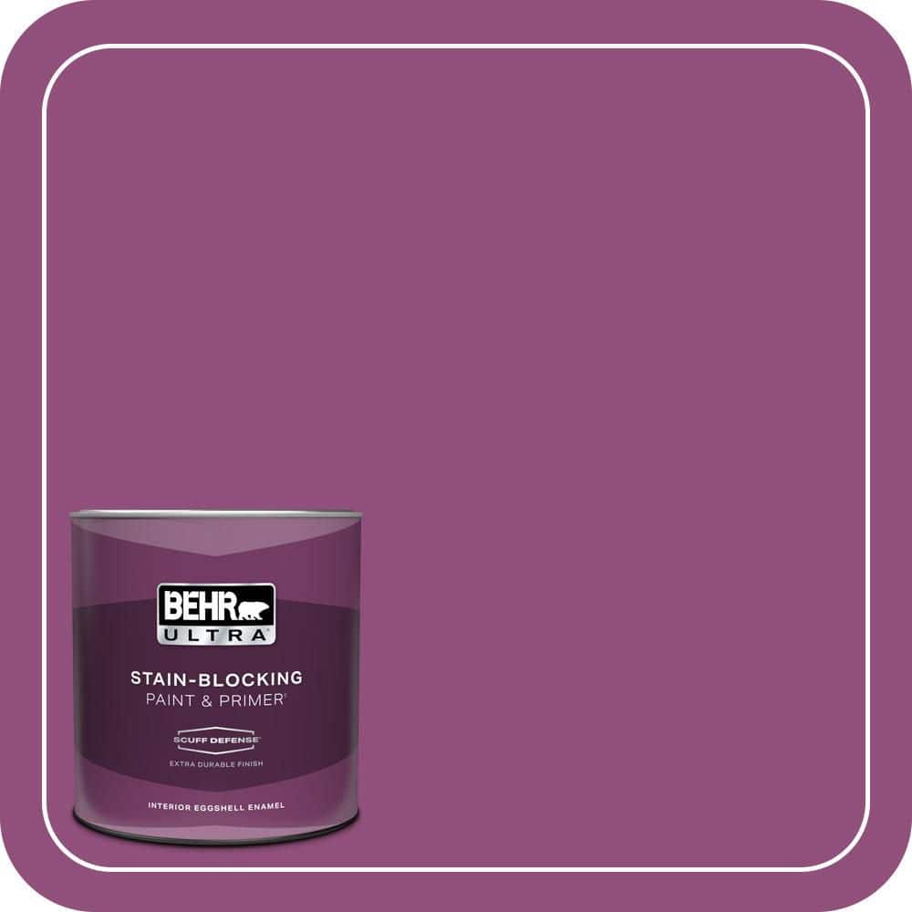 BEHR ULTRA 1 qt. #P110-7 XOXO Extra Durable Eggshell Enamel Interior ...