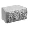 4 in. x 8-1/2 in. Hudson Stone Grey Concrete Retaining Wall Block ...