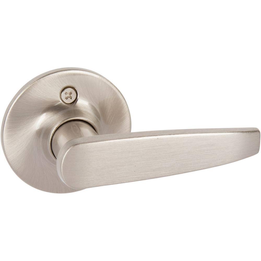 DELANEY HARDWARE Asheville Dummy Door Lever in Satin Nickel finish ...