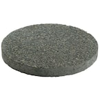 Mutual Materials 16 in. x 16 in. Round Exposed Aggregate Concrete Stone ...