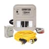 Champion Power Equipment 50 Amp 10 Circuit Manual Transfer Switch with ...