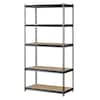 Muscle Rack 5-Tier Boltless Steel Garage Storage Shelving Unit in ...