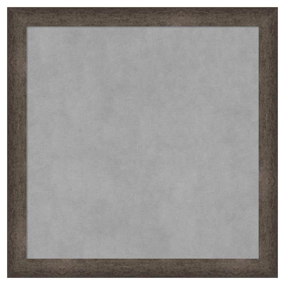Amanti Art Dappled Light Bronze Narrow 23 in. x 23 in. Framed Magnetic ...