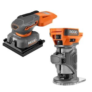 RIDGID 18V Brushless Cordless Compact Router (Tool Only) R860444B - The ...