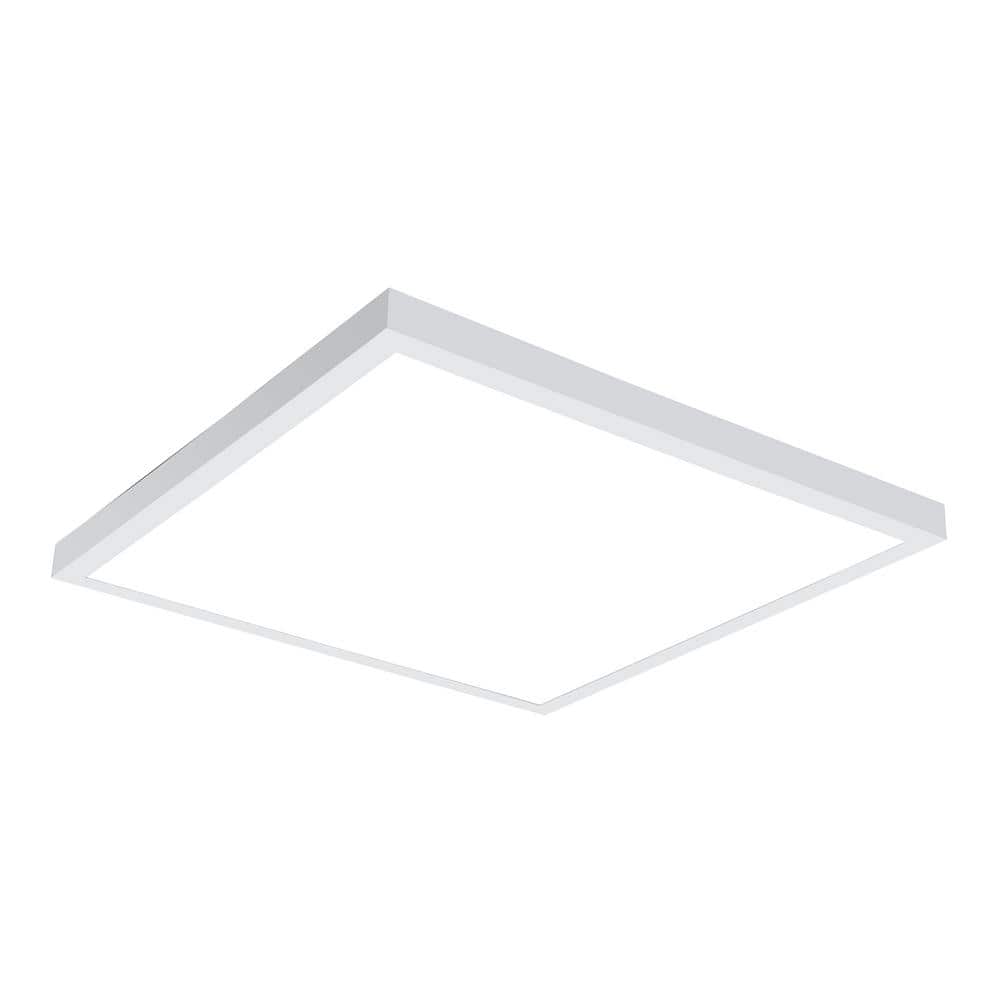 Metalux 2 ft. x 2 ft. Integrated LED Panel Light, Selectable 4800/3350 ...