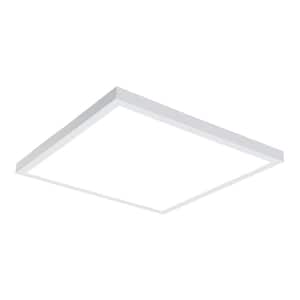 Metalux 1 ft. x 1 ft. Integrated LED Panel Light, Selectable 2000/1500 ...