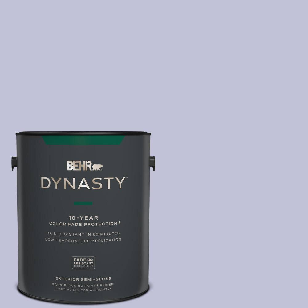 BEHR DYNASTY 1 gal. #M550-3 Foxglove Semi-Gloss Exterior Stain-Blocking ...