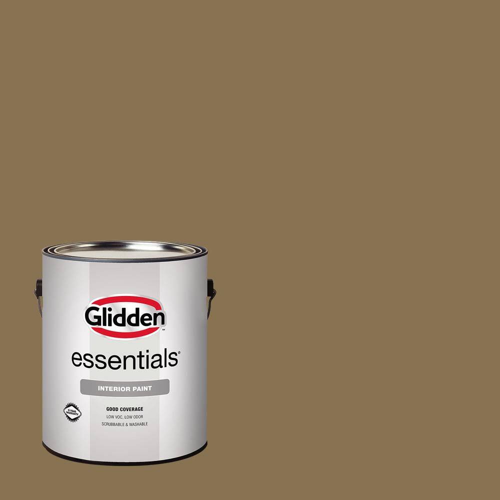 Glidden Essentials 1 gal. PPG1099-7 Favorite Fudge Eggshell Interior ...