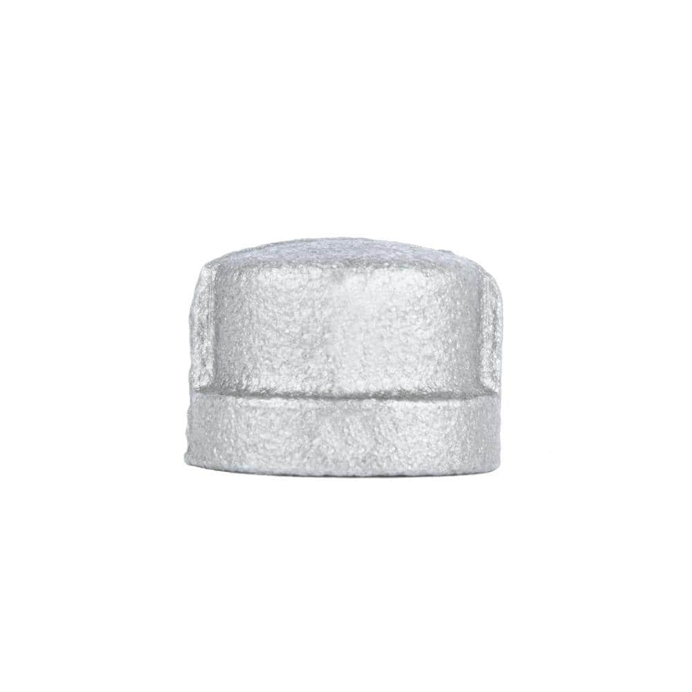 STZ 1/4 in. Galvanized Iron Cap 311 CA-14 - The Home Depot