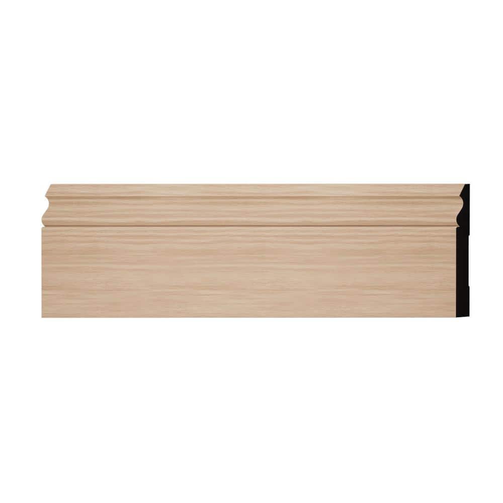 Ekena Millwork WM217 0.56 in. D x 5.25 in. W x 6 in. L Wood (Red Oak ...