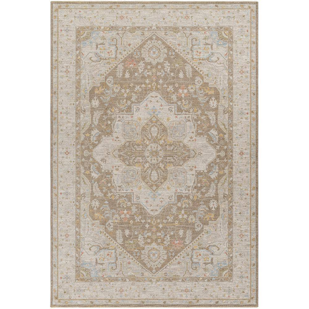 Livabliss Avant Garde Gray Traditional 8 ft. x 10 ft. Indoor Area Rug ...