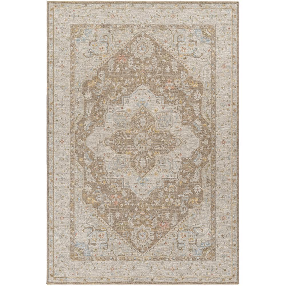 Livabliss Avant Garde Gray Traditional 12 ft. x 15 ft. Indoor Area Rug ...