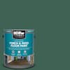 BEHR PREMIUM 1 gal. #M430-7 Green Agate Gloss Enamel Interior/Exterior ...