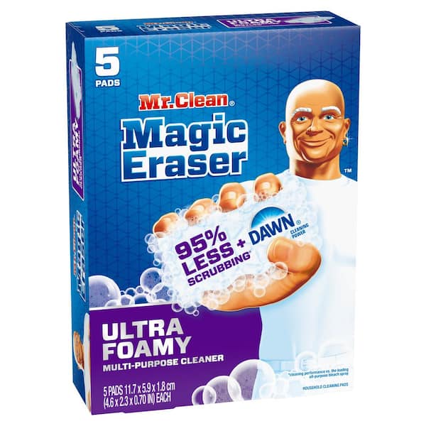 Mr. Clean Ultra Foamy Plus Dawn Magic Eraser Sponge (5-CNT ...