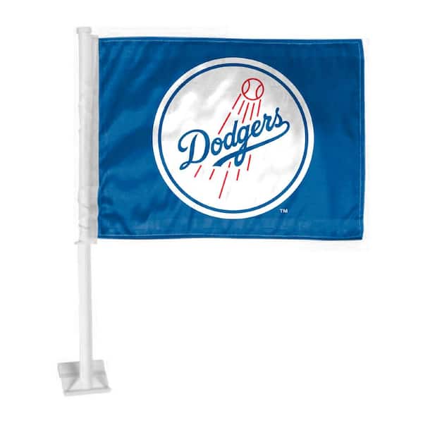 FANMATS MLB - Los Angeles Dodgers Car Flag Large 1-Piece 11 in. x 14 in ...