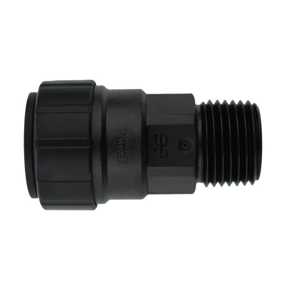 SharkBite ProLock 1/2 in. x 1/2 in. Push-to-Connect Plastic MIP Male ...