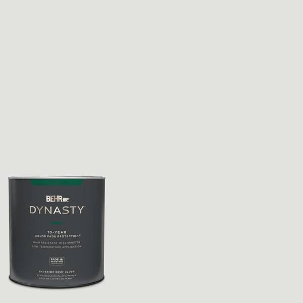 BEHR DYNASTY 1 qt. #BL-W13 Silver Polish Semi-Gloss Exterior Stain ...