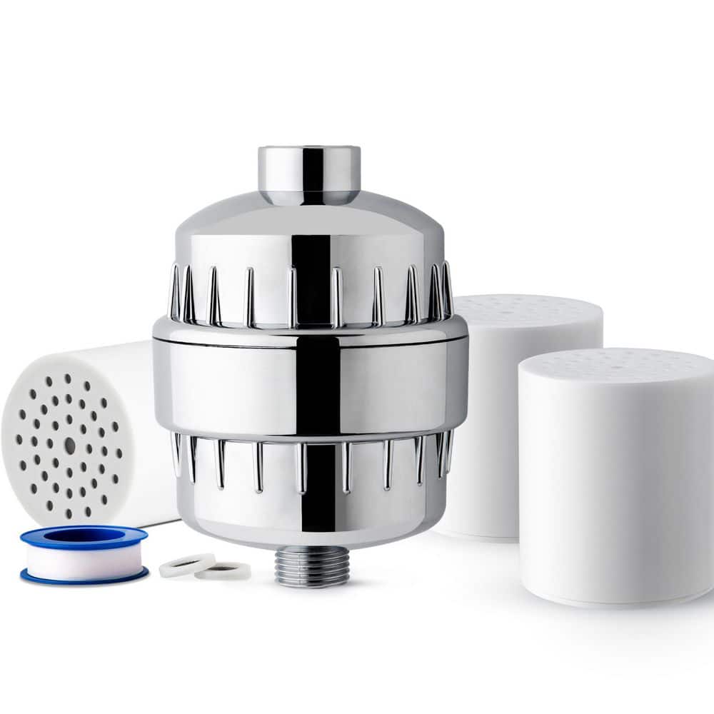 ISPRING SF2S 33-Stage High Output Universal Shower Filter w/ 2 Extra ...
