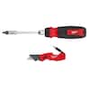 Milwaukee 27-in-1 Ratcheting Multi-Bit Screwdriver with FASTBACK 6-in-1 ...