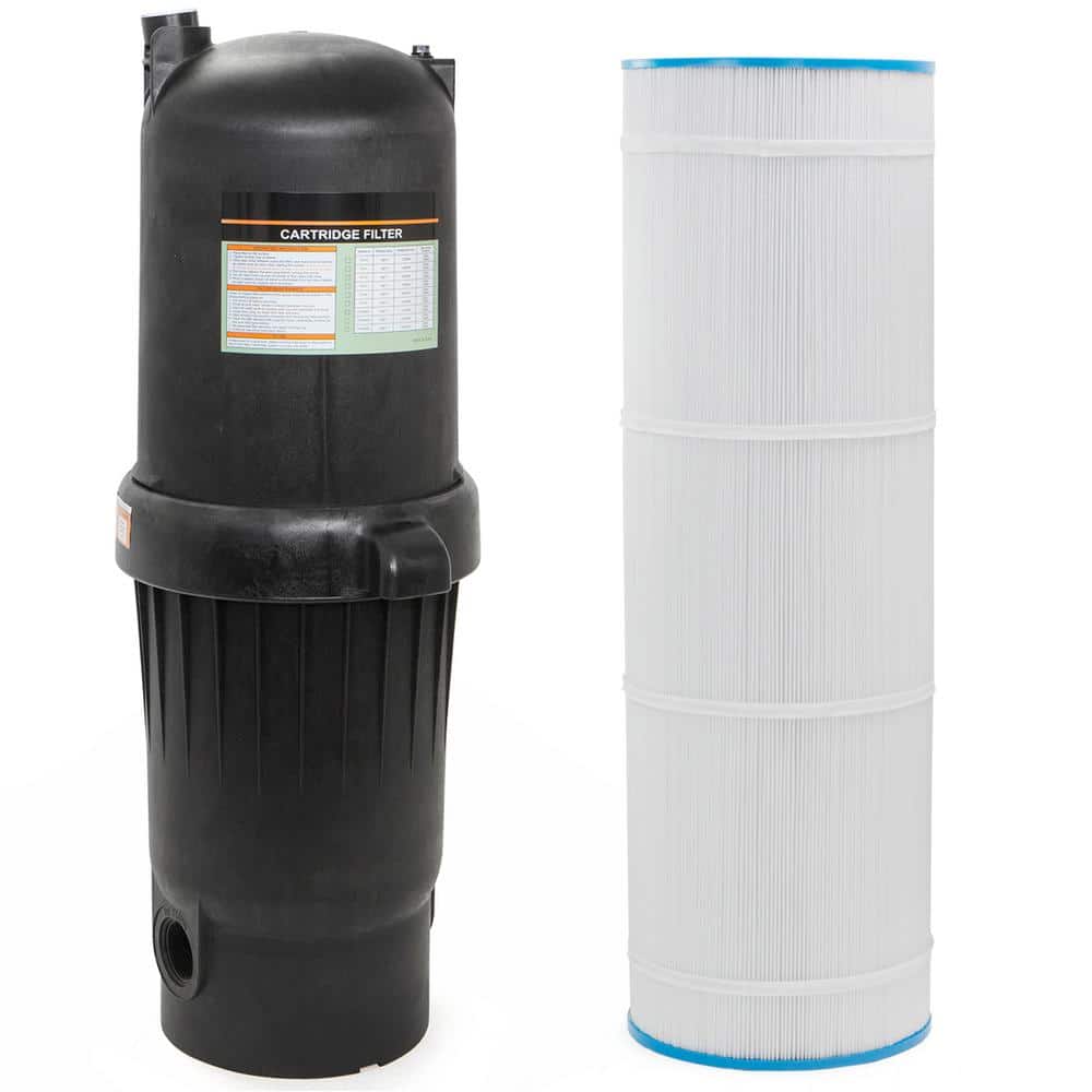 XtremepowerUS 175 sq. ft. In-Ground Above-Ground Pool Cartridge Filter ...