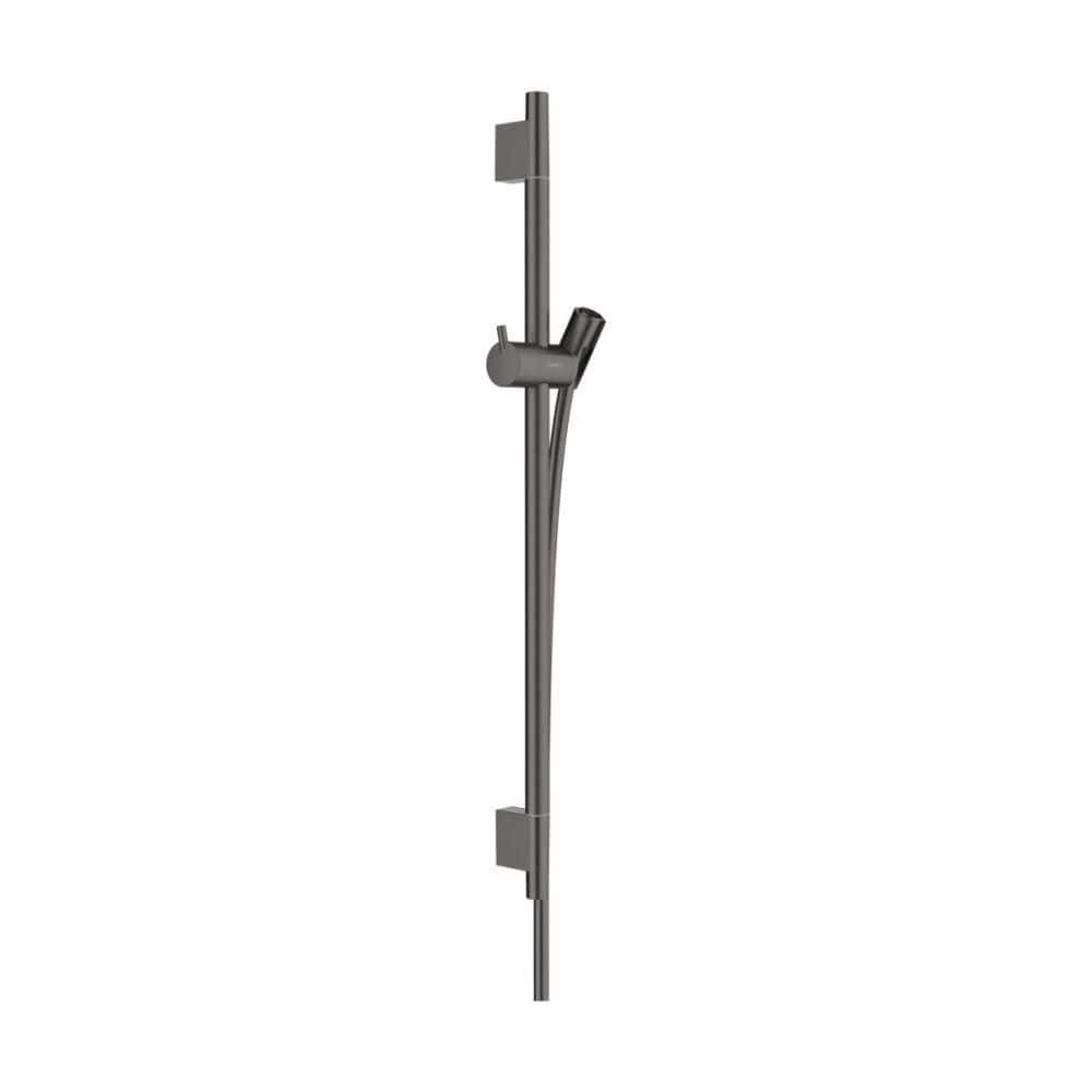 Hansgrohe Unica Wall Bar Shower Kits in Brushed Black Chrome 28632340 ...