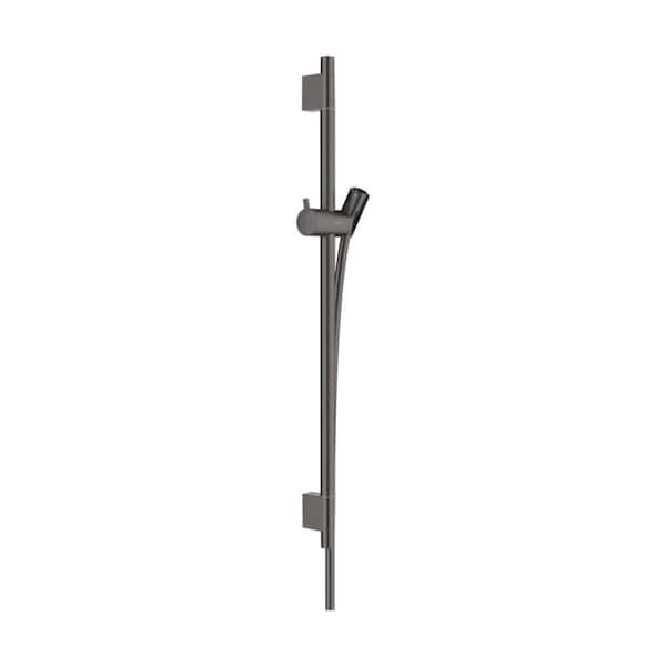 Hansgrohe Unica Wall Bar Shower Kits in Brushed Black Chrome 28632340 ...