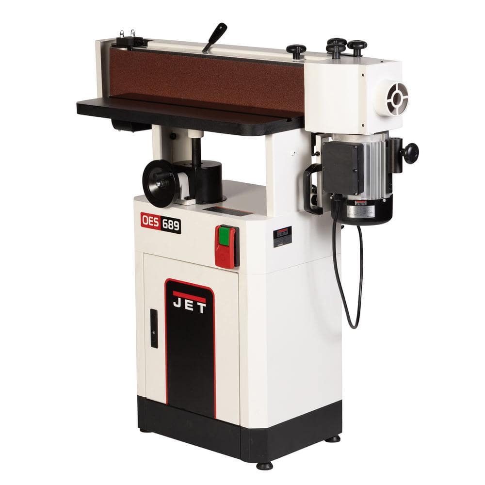 Jet 6 in. x 89 in. Oscillating Edge Sander with Jet Black Performance ...
