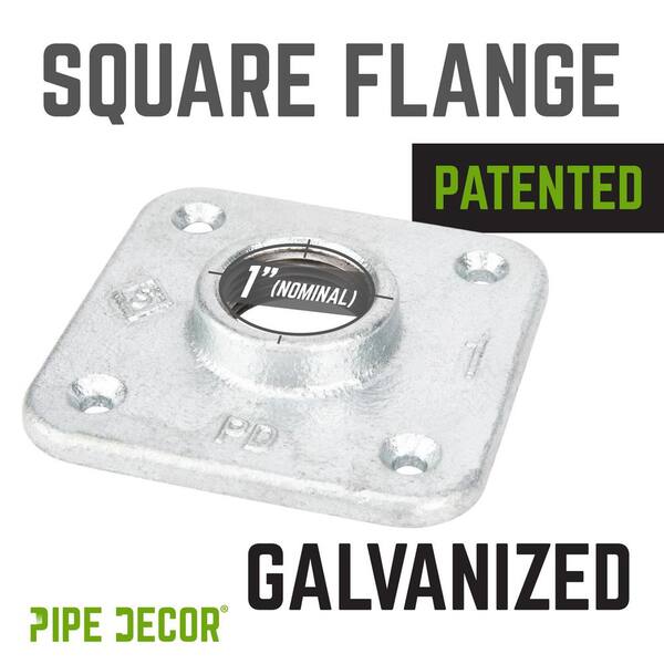 Galvanized Pipe Fitting Floor Flange