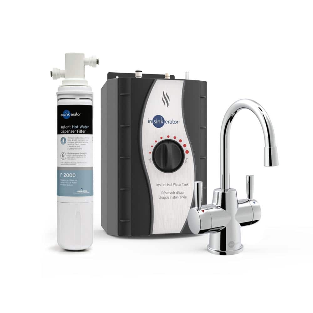InSinkErator HOT250 Instant Hot and Cold Water Dispenser, 2-Handle ...