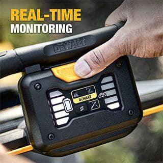 DEWALT 2x20V MAX 21 in. Cordless Battery Powered Push Lawn Mower Kit ...