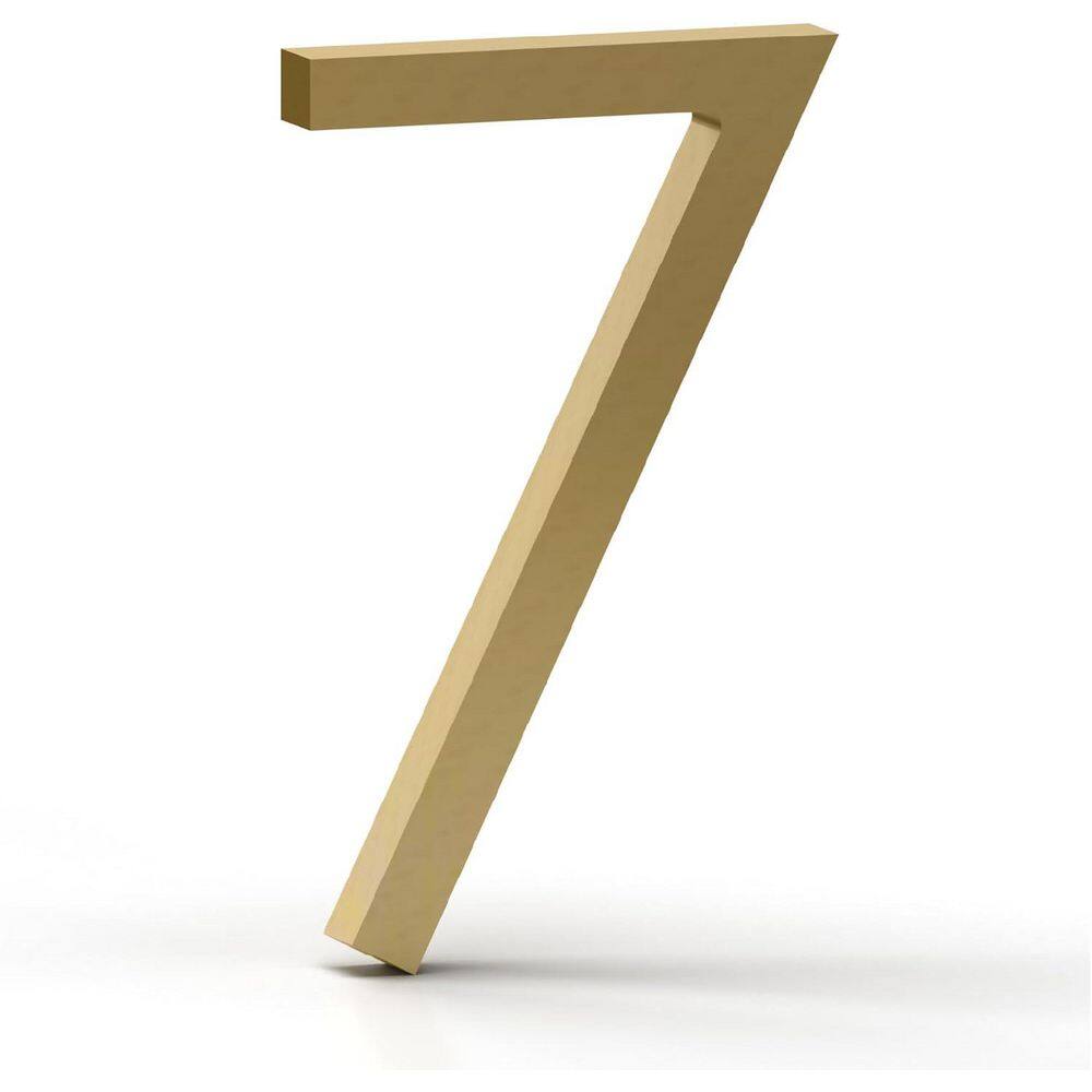 MEGA HANDLES House Numbers for Outside - 5 in. Easy to Install Wall ...