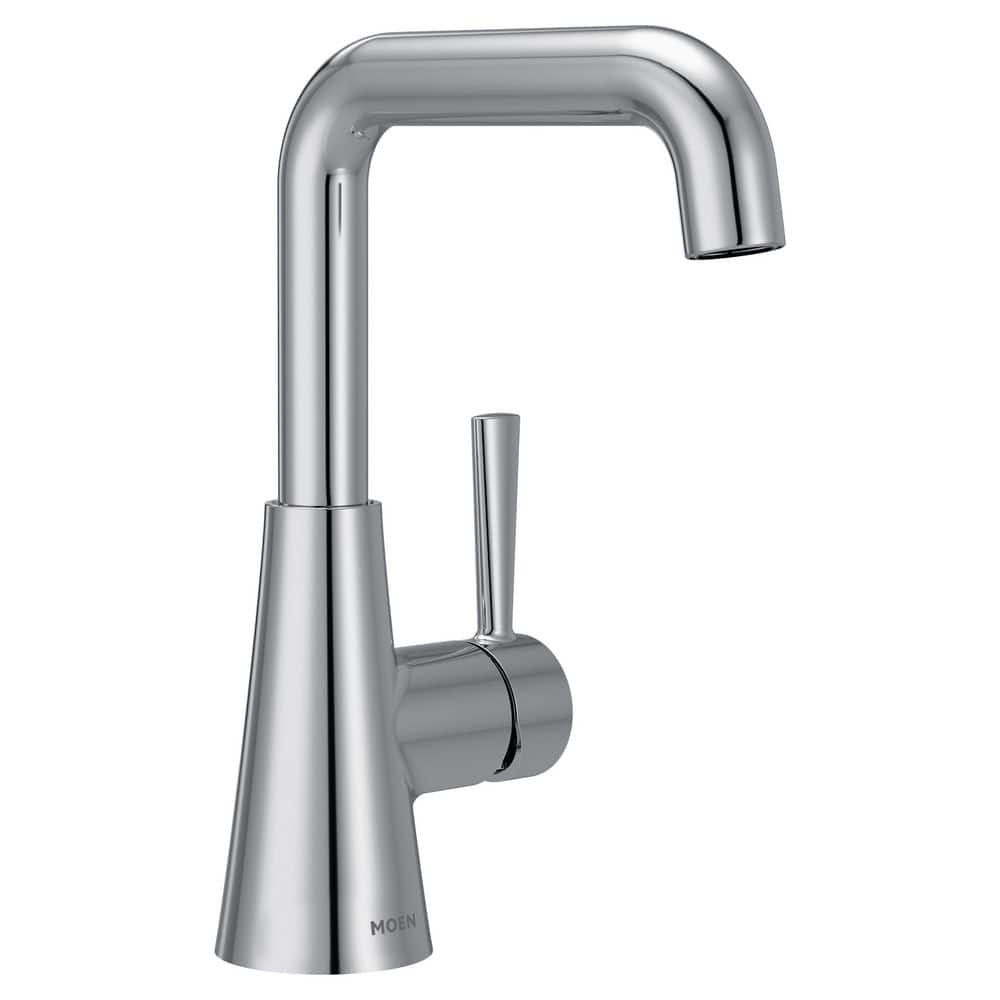 MOEN Ronan Single Hole Single-Handle Single Hole Bathroom Sink Faucet ...